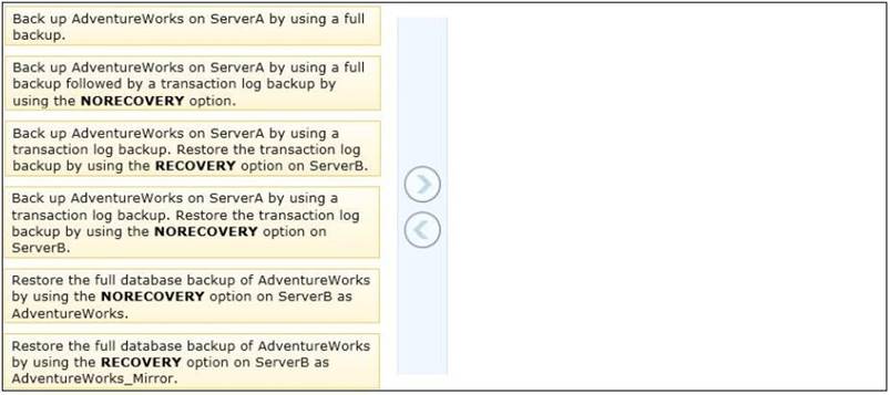 Most Recent Administering Microsoft SQL Server 2012 Databases 70-462 Prep