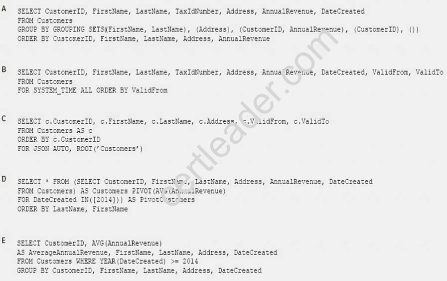 Microsoft 70-761 Exam Questions and Answers 2021